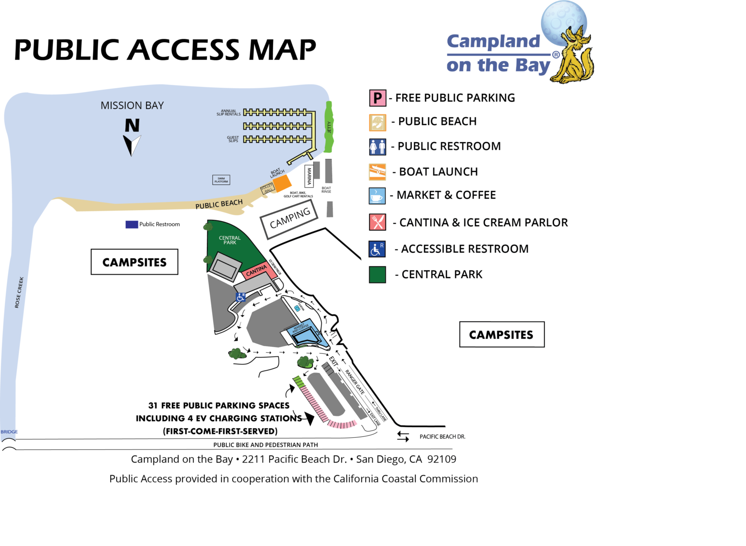 RV Camping & Parking Resort San Diego - Private Beach Campgrounds – RV ...