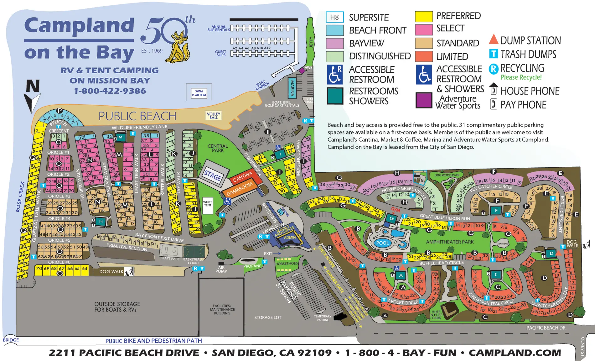 San Francisco Rv Resort Map Using Allstays To Plan An RV Trip